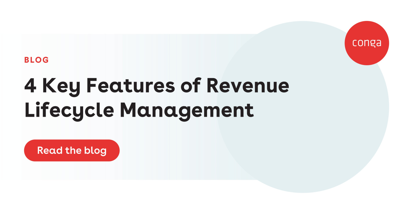 The critical stages of Revenue Lifecycle Management | Conga